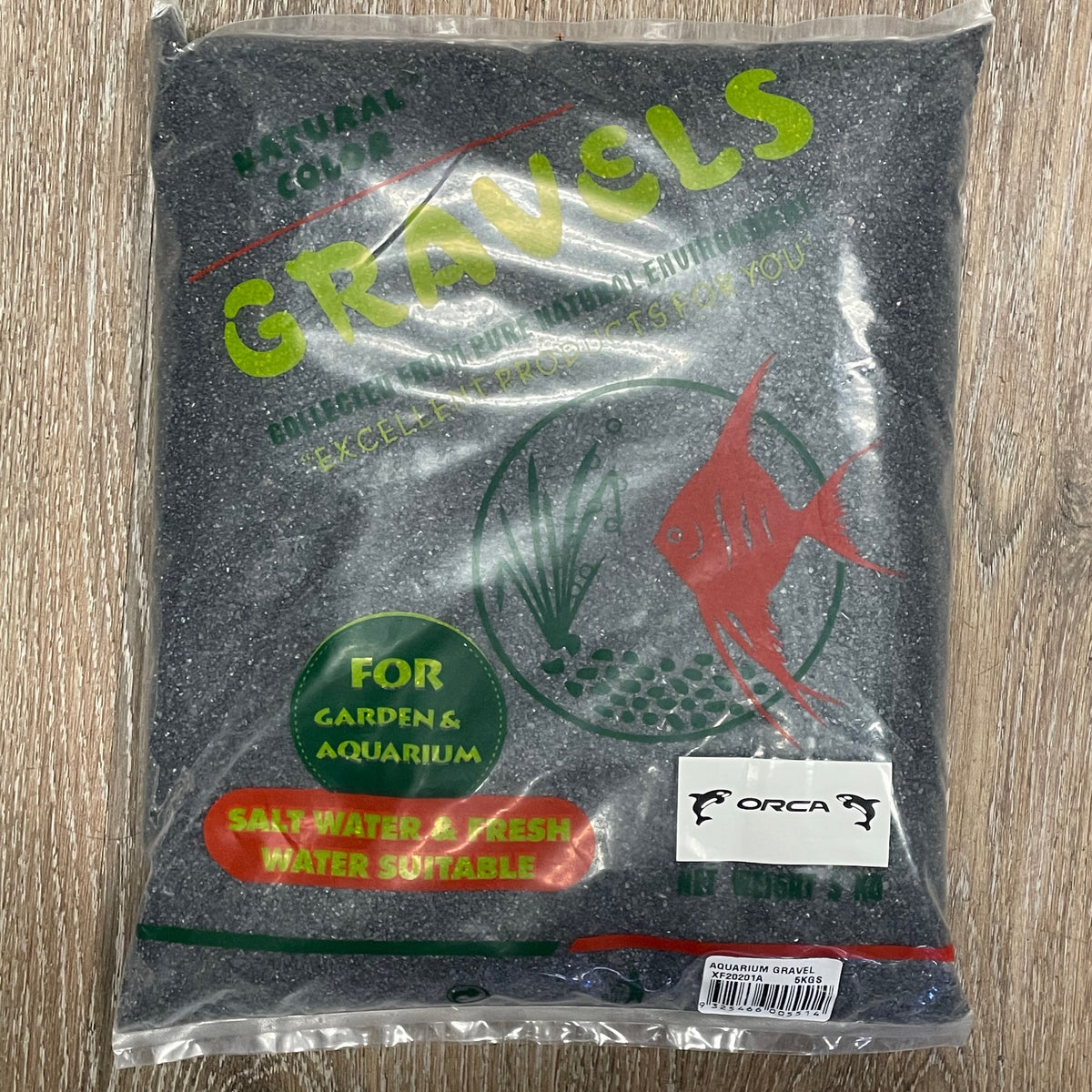 Orca Black Diamond Gravel 1kg — Sydney City Aquarium